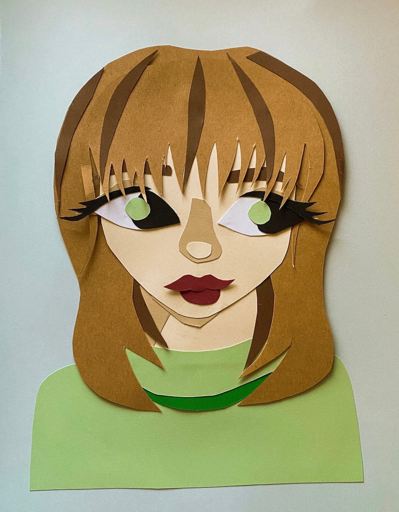 Paper Self-Portraits - Art Room 509